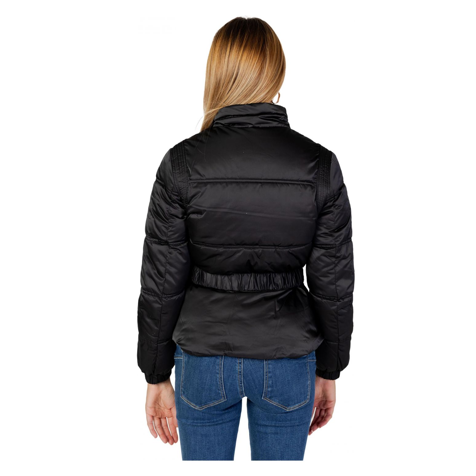 GUESS Дамско яке цвят черен - OneMoreTrend