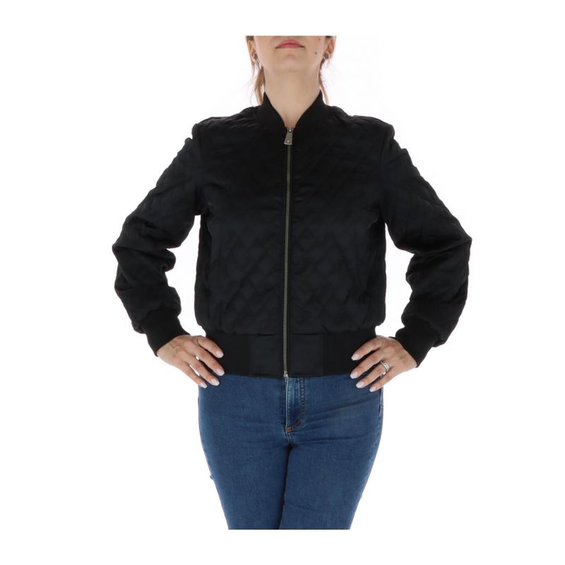 GUESS Дамско яке цвят черен - OneMoreTrend