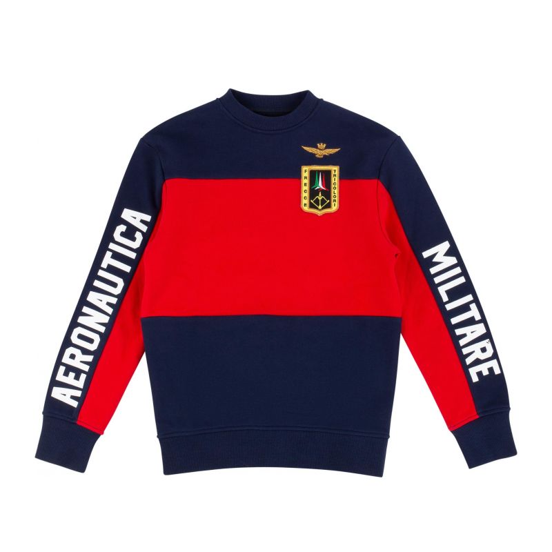 AERONAUTICA MILITARE Детски суичър момче цвят r04 red 2 - OneMoreTrend
