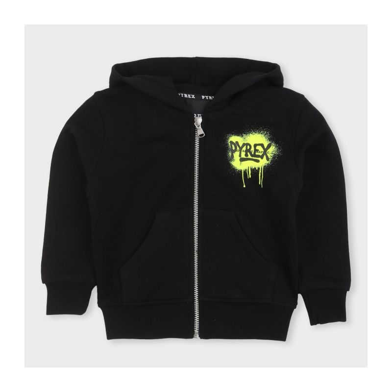PYREX Детски суичър момче цвят neroblack - OneMoreTrend
