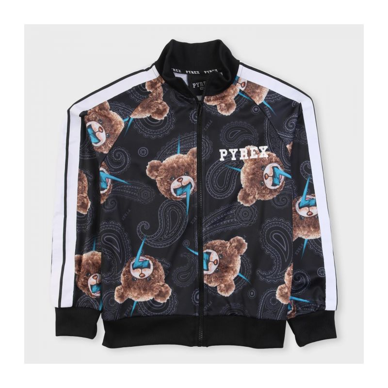 PYREX Детски суичър момче цвят neroblack - OneMoreTrend