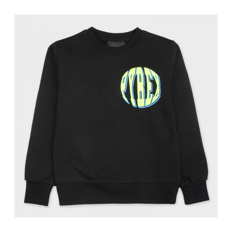 PYREX SPECIAL Детски суичър момче цвят черен - OneMoreTrend