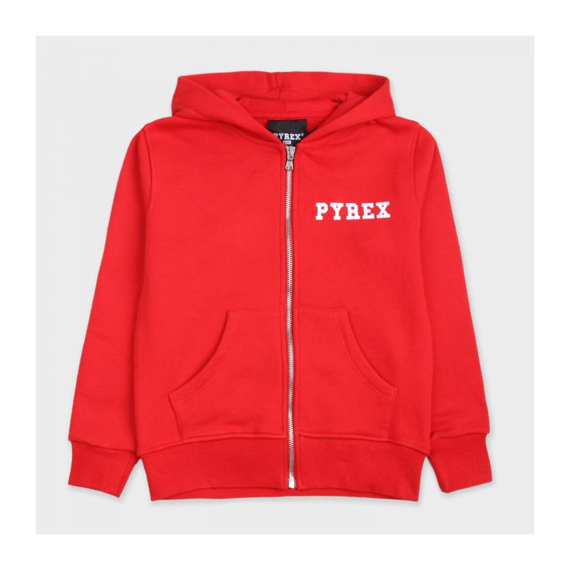 PYREX SPECIAL Детски суичър момче цвят червен - OneMoreTrend