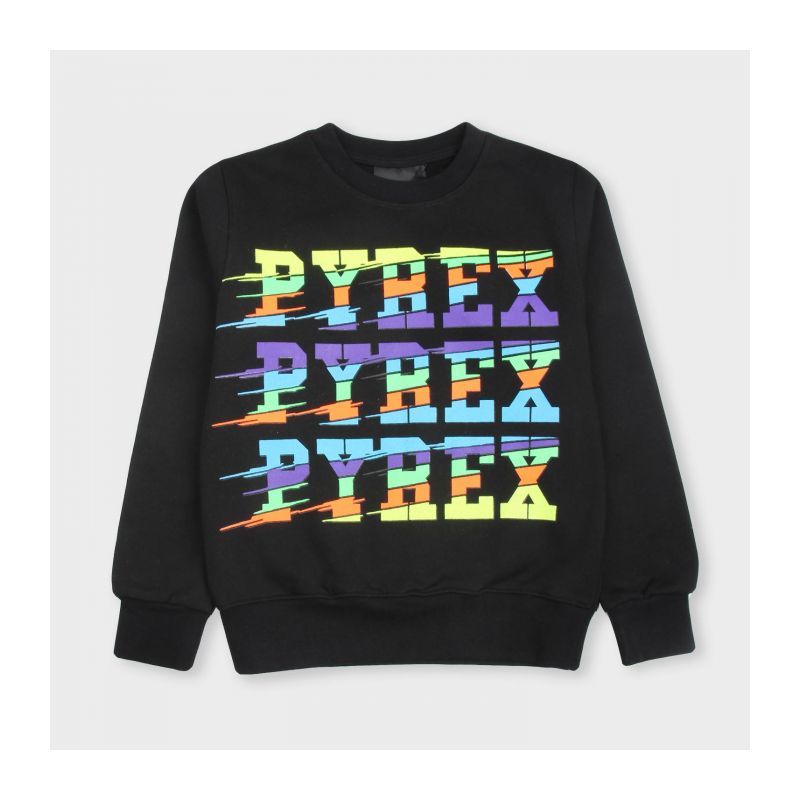PYREX SPECIAL Детски суичър момче цвят черен - OneMoreTrend