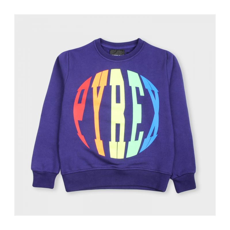 PYREX SPECIAL Детски суичър момче цвят лилав - OneMoreTrend