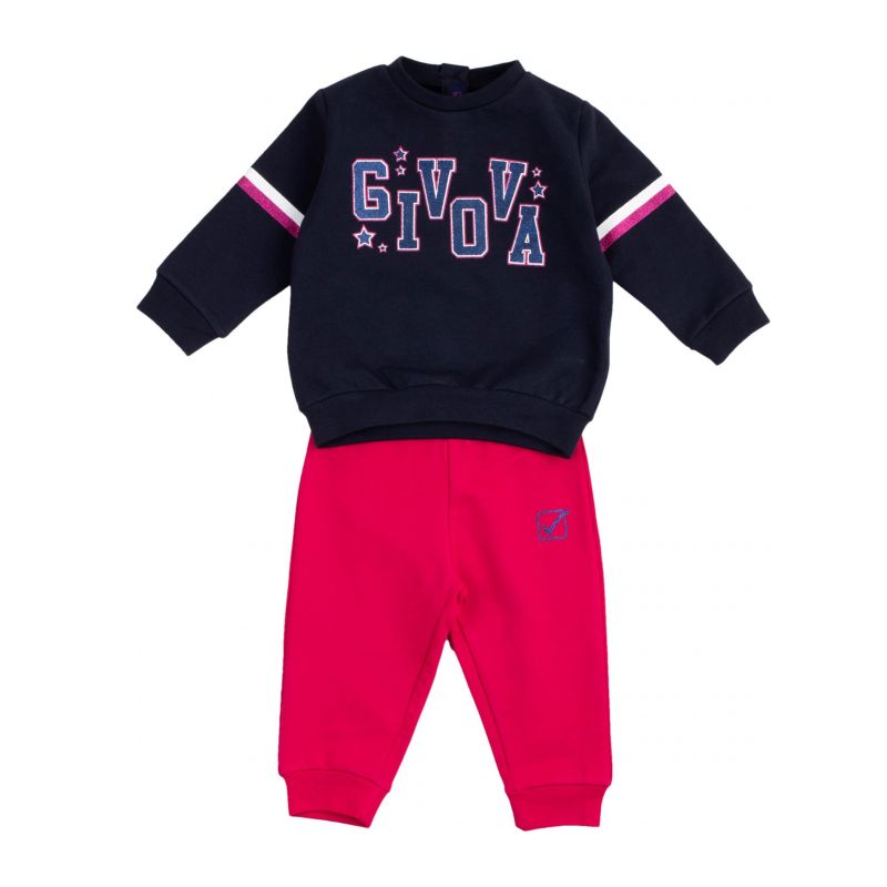GIVOVA Комплект детски дрехи момиче цвят син - OneMoreTrend