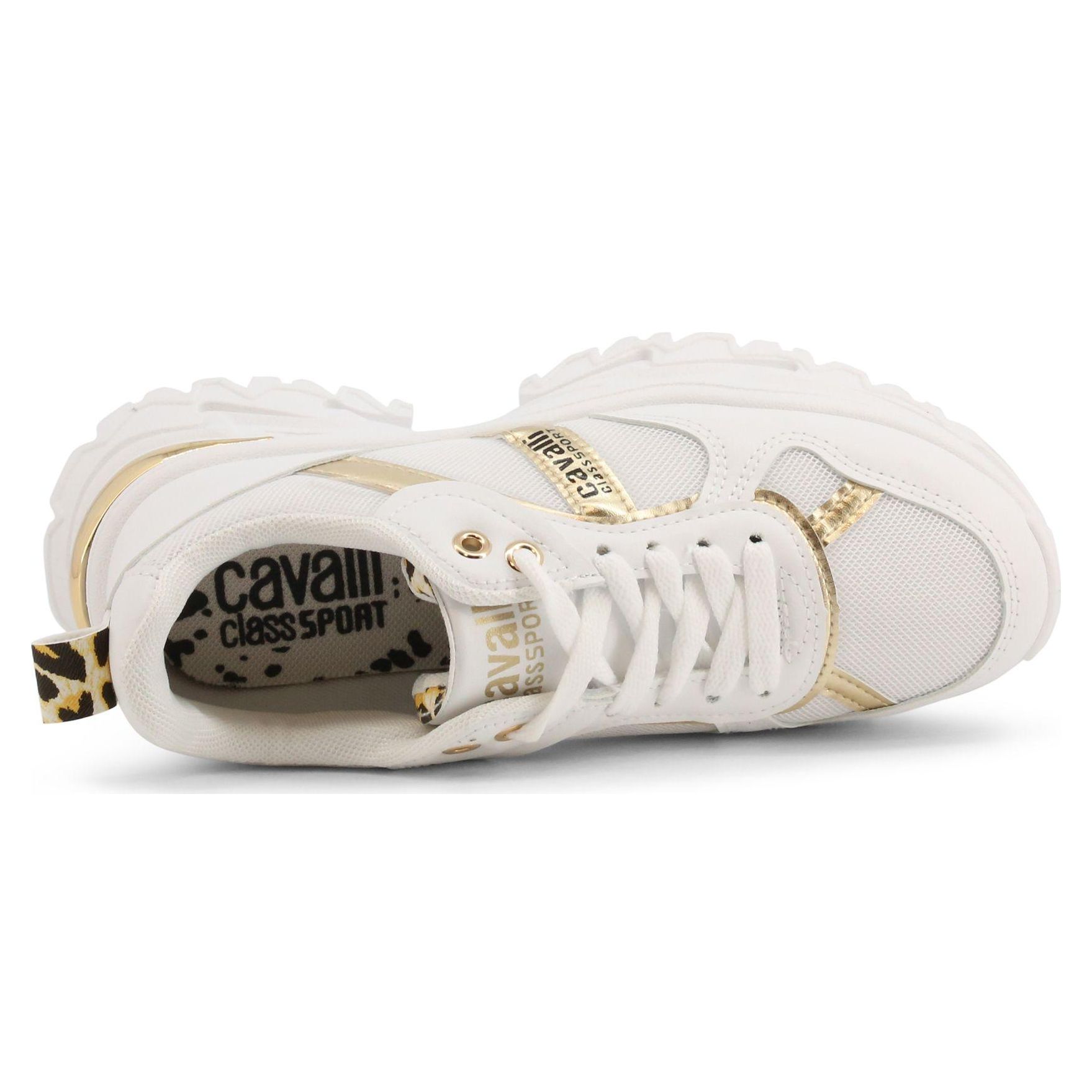 CAVALLI CLASS Маратонки цвят бял - OneMoreTrend