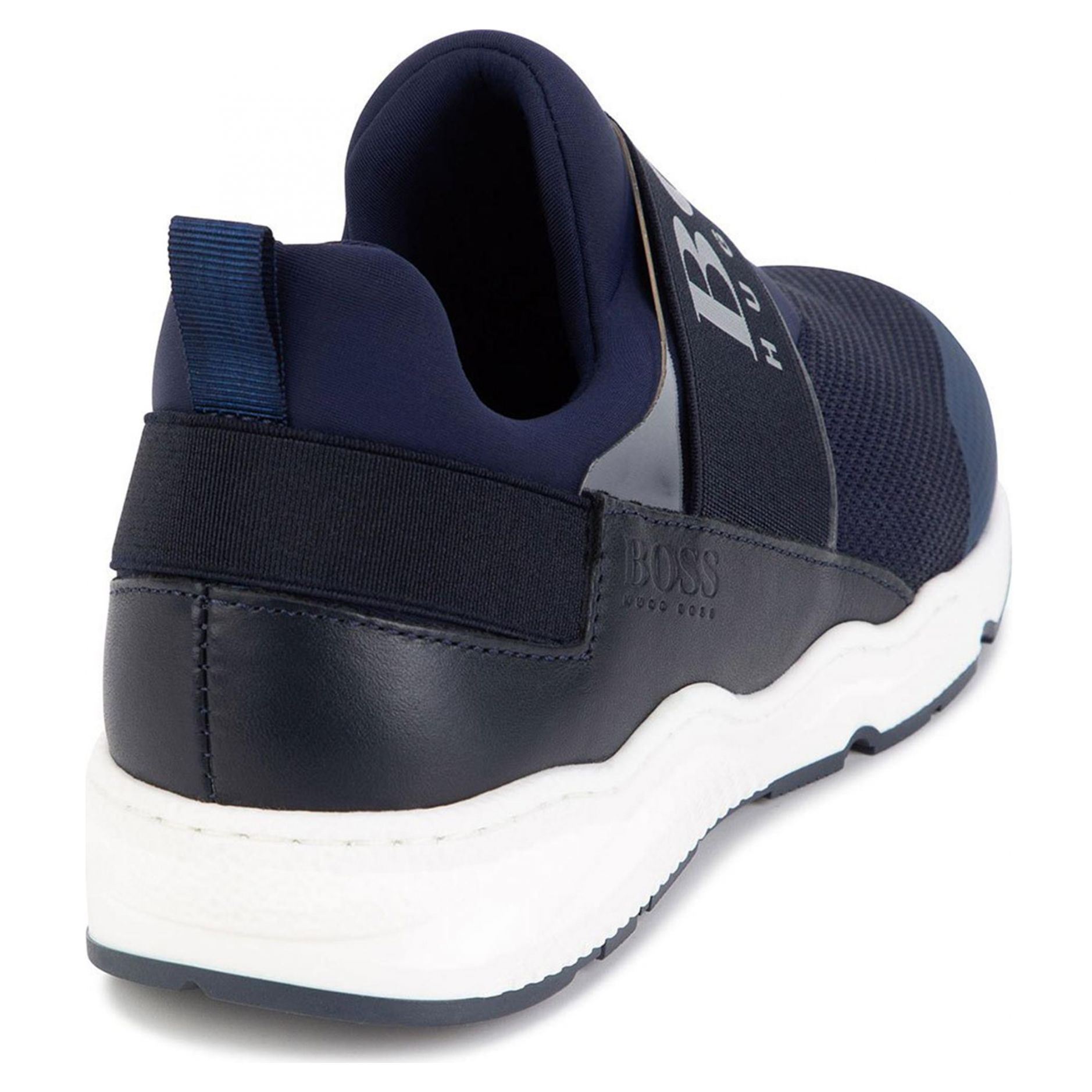 HUGO BOSS Маратонки момче цвят bleu cargo - OneMoreTrend