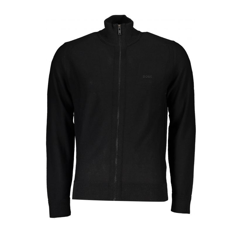 BOSS Мъжка черна жилетка hugo цвят черен - OneMoreTrend