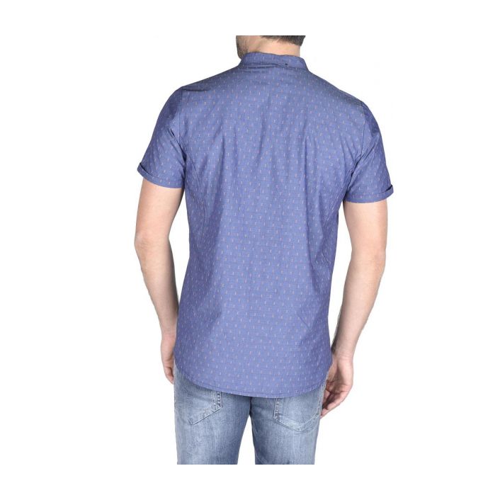ABSOLUT JOY Мъжка риза цвят син - OneMoreTrend