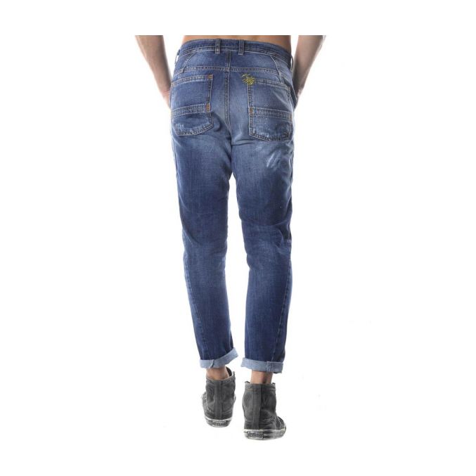 ABSOLUT JOY Мъжки дънки цвят син - OneMoreTrend