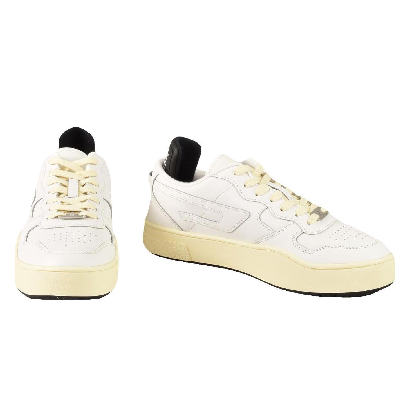 DIESEL Мъжки маратонки цвят бял - OneMoreTrend