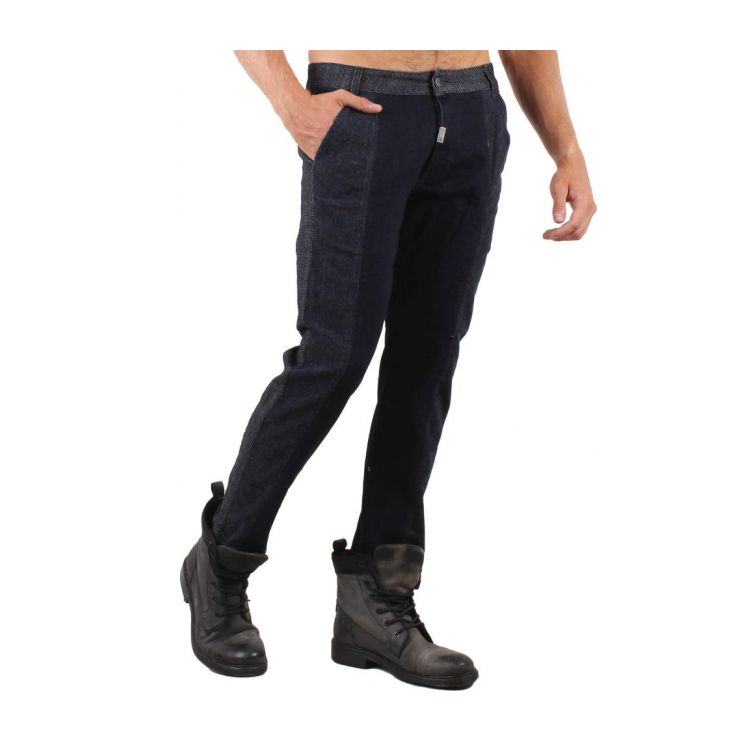 ABSOLUT JOY Мъжки панталон цвят син - OneMoreTrend