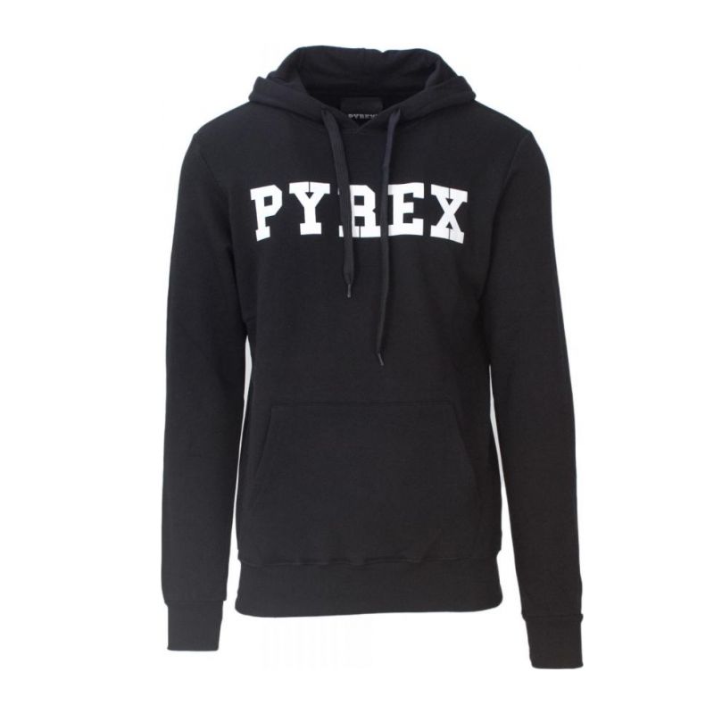PYREX Мъжки суичър цвят черен - OneMoreTrend