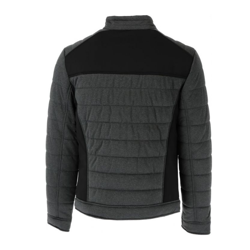 GUESS Мъжко яке шушляково цвят сив - OneMoreTrend