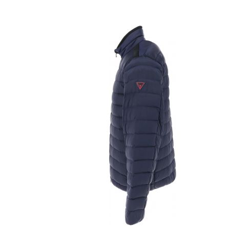 GUESS Мъжко яке шушляково цвят син - OneMoreTrend