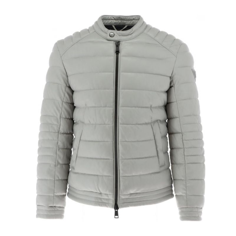 GUESS Мъжко яке шушляково цвят сив - OneMoreTrend